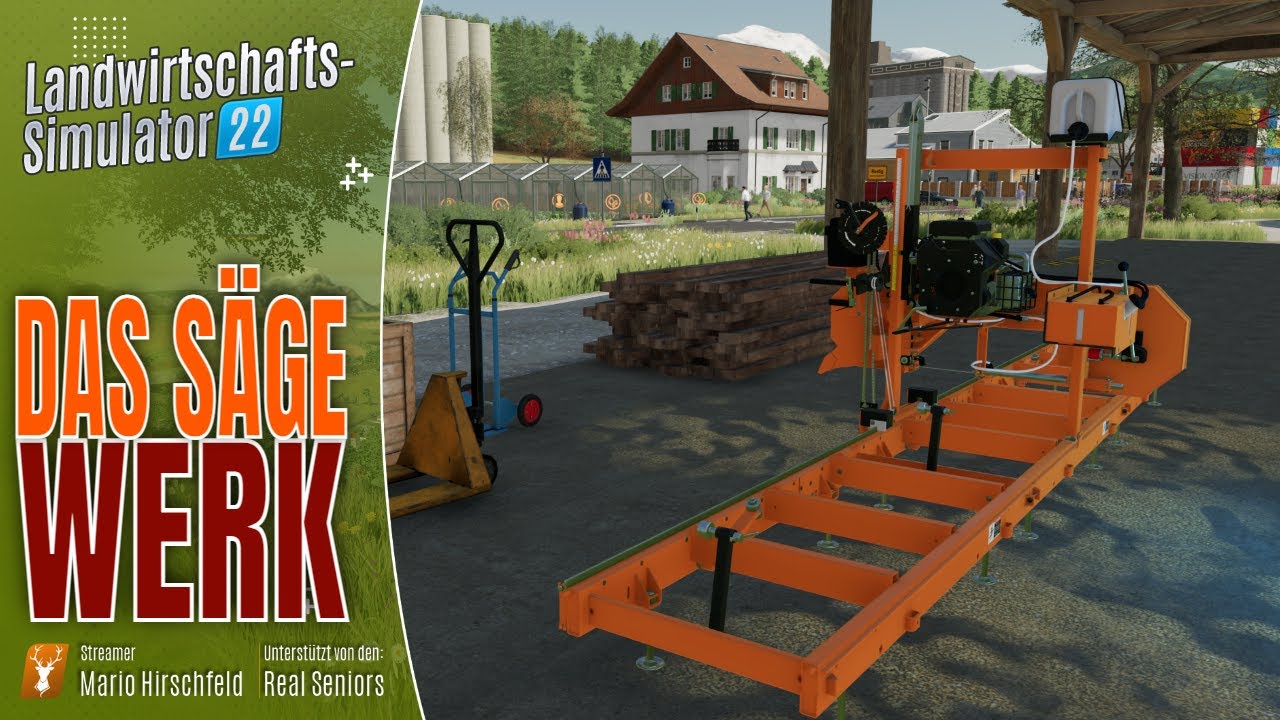 LS22 HoF22 #38 - Sägewerk bei Rostig! Hier floriert die Holzindustrie ...