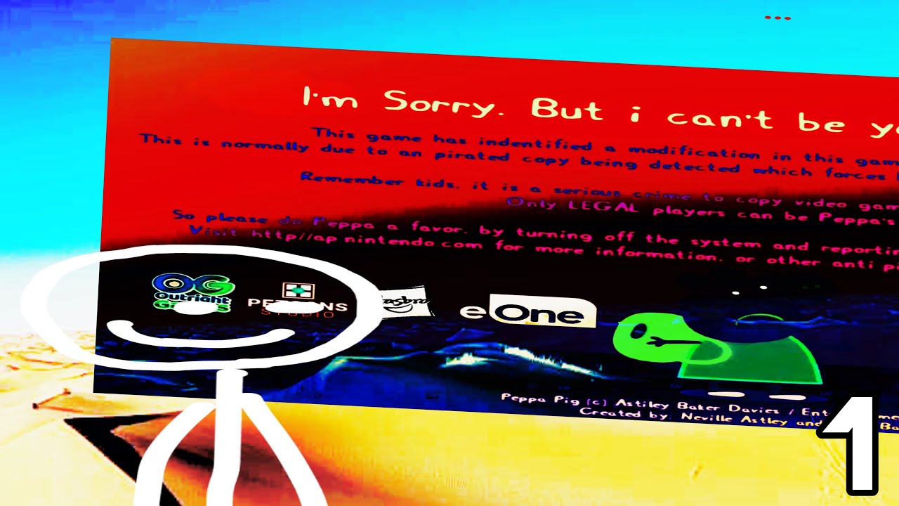 reacting to fake anti piracy screens (part 1) - YouTube