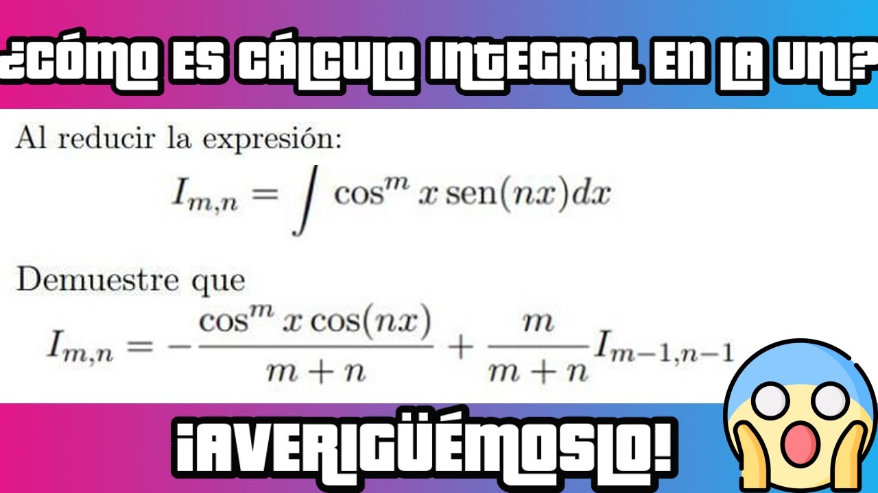 BONITO PROBLEMA DE CÁLCULO INTEGRAL UNI | FACULTAD DE CIENCIAS - YouTube