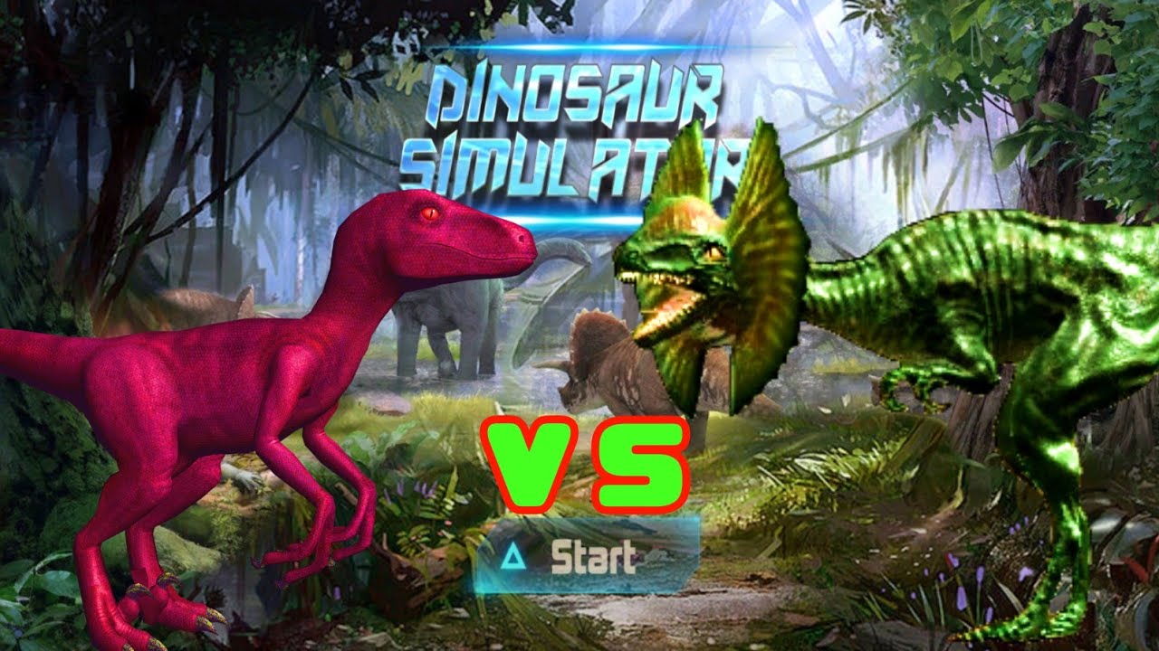 Velociraptor vs Dilophosaurus - Velociraptor Simulator - Android ...