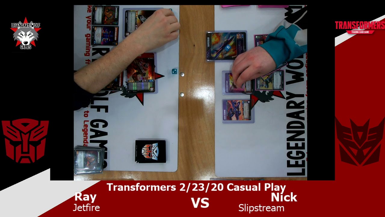 LWG Transformers Casual Play 02/23/2020 Jetfire Vs. Slipstream - YouTube
