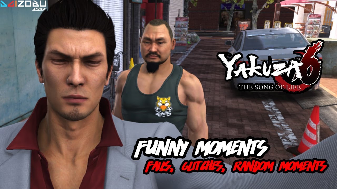 Yakuza 6 Funny Moments (Fails Glitches Random Moments) - YouTube
