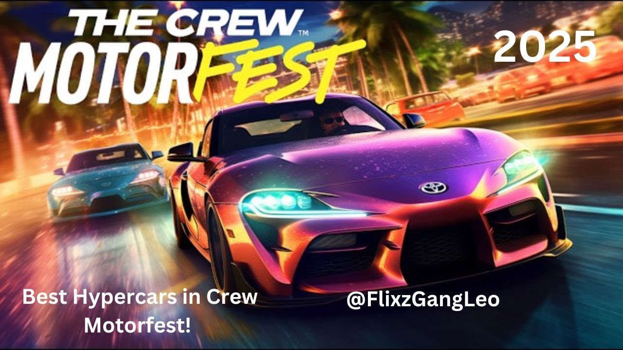 Best 5 Cars In The Crew Motorfest!! (2025) - YouTube