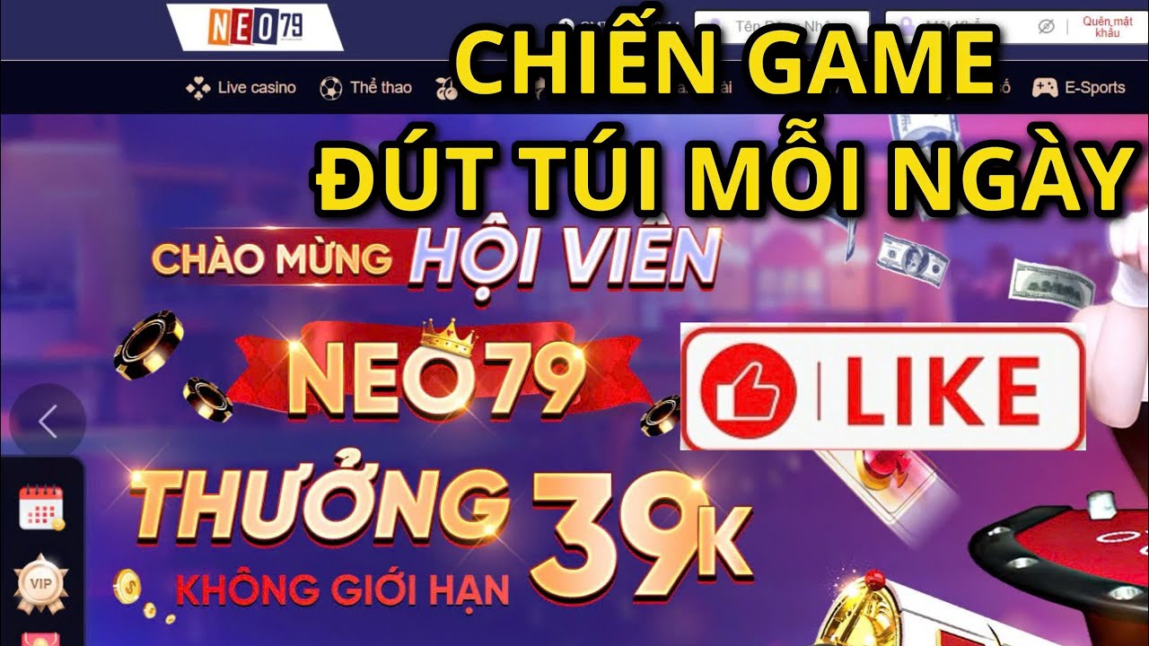 neo79, cách chơi game neo dễ húp với cách quay hũ như này - YouTube