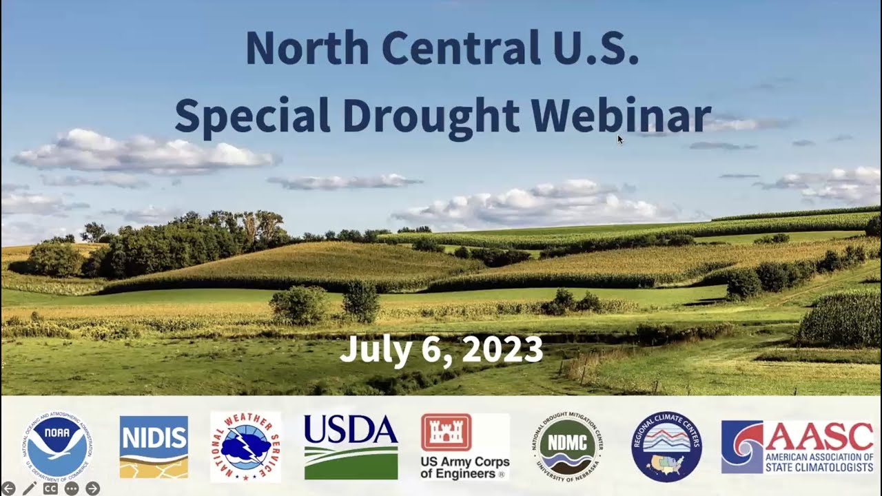 June North Central Drought and Climate Special Webinar - YouTube
