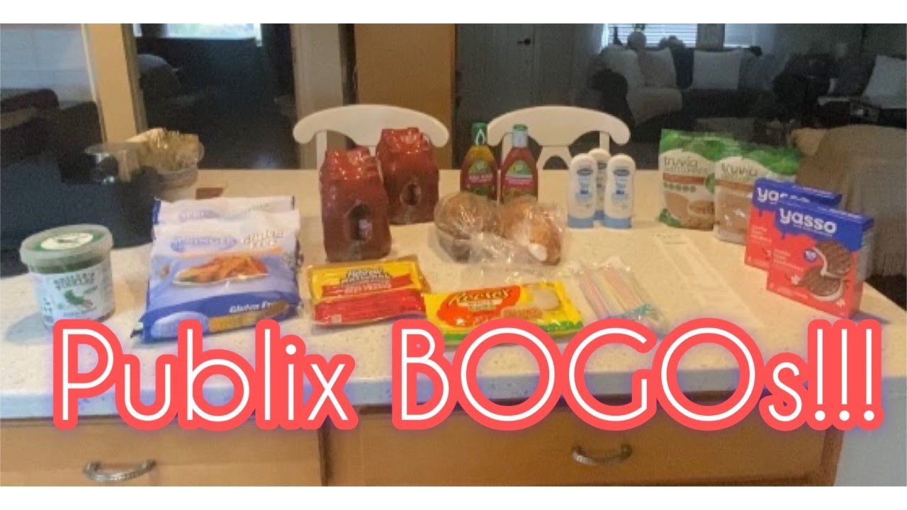 Publix BOGO Haul! // $1.61mm!! - YouTube