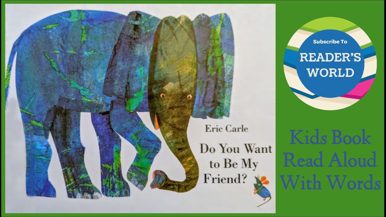 🐁🐁 Kids Books Read Aloud | Do You Want to Be My Friend? by Eric Carle ...