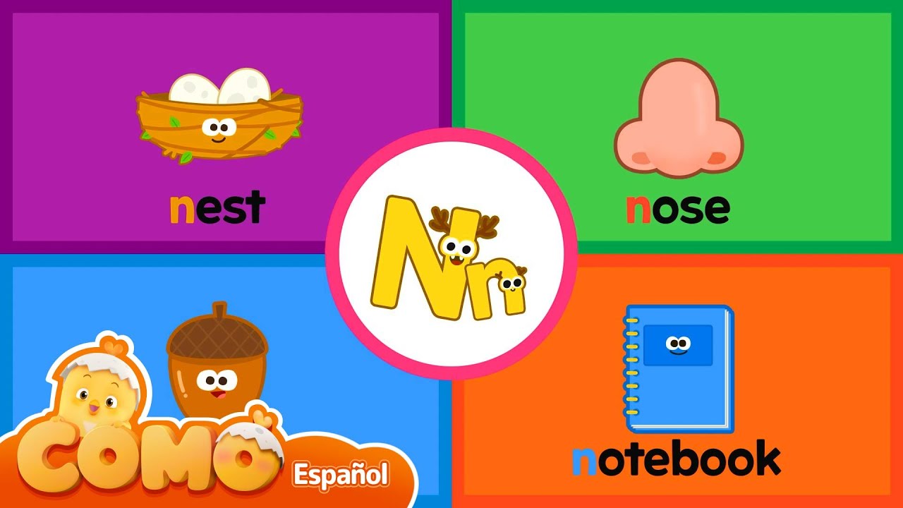 Como Phonics N! J~N | COMO y el inglés | Pat Pat COMO | Animación para ...