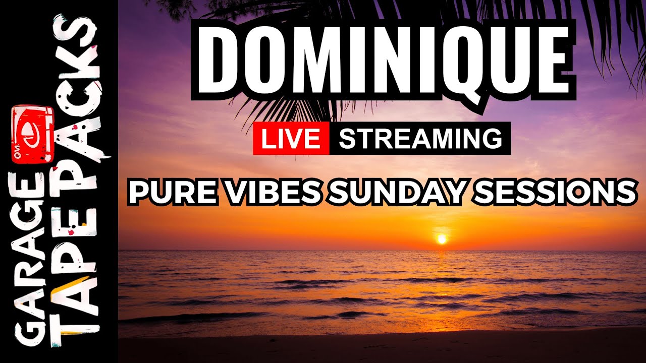 🔴 DJ Dominique 🎵 Live from Japan | Pure Vibes Sunday Sessions | Garage ...