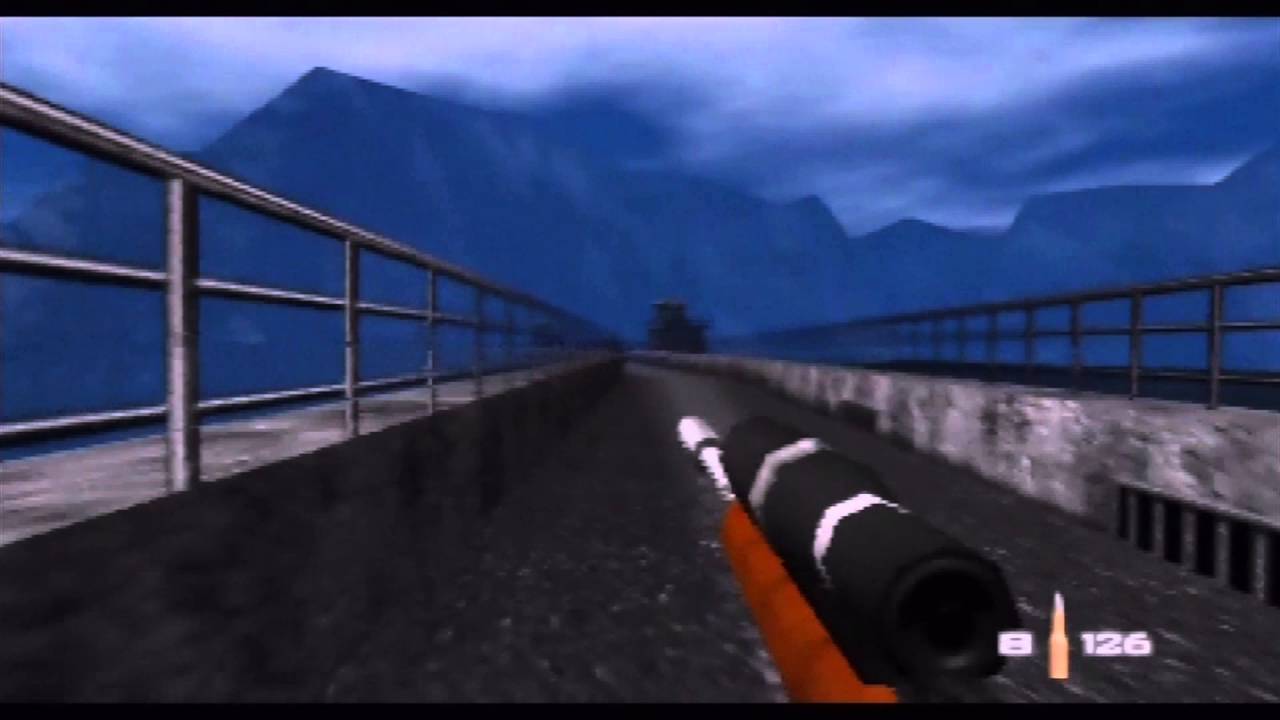 GoldenEye 007 00 Agent Playthrough (Actual N64 Capture) - Dam - YouTube