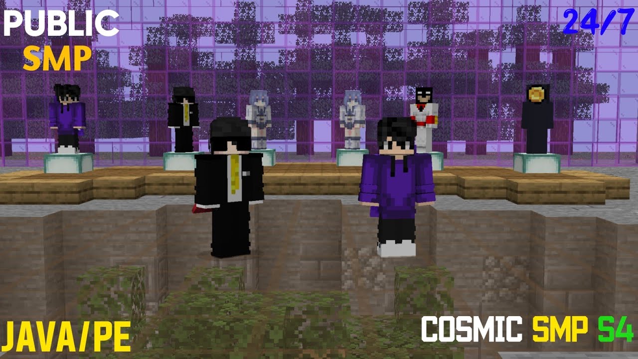 Minecraft New Public Lifesteal SMP | [ COSMIC SMP S4 ] | Best Lifesteal ...