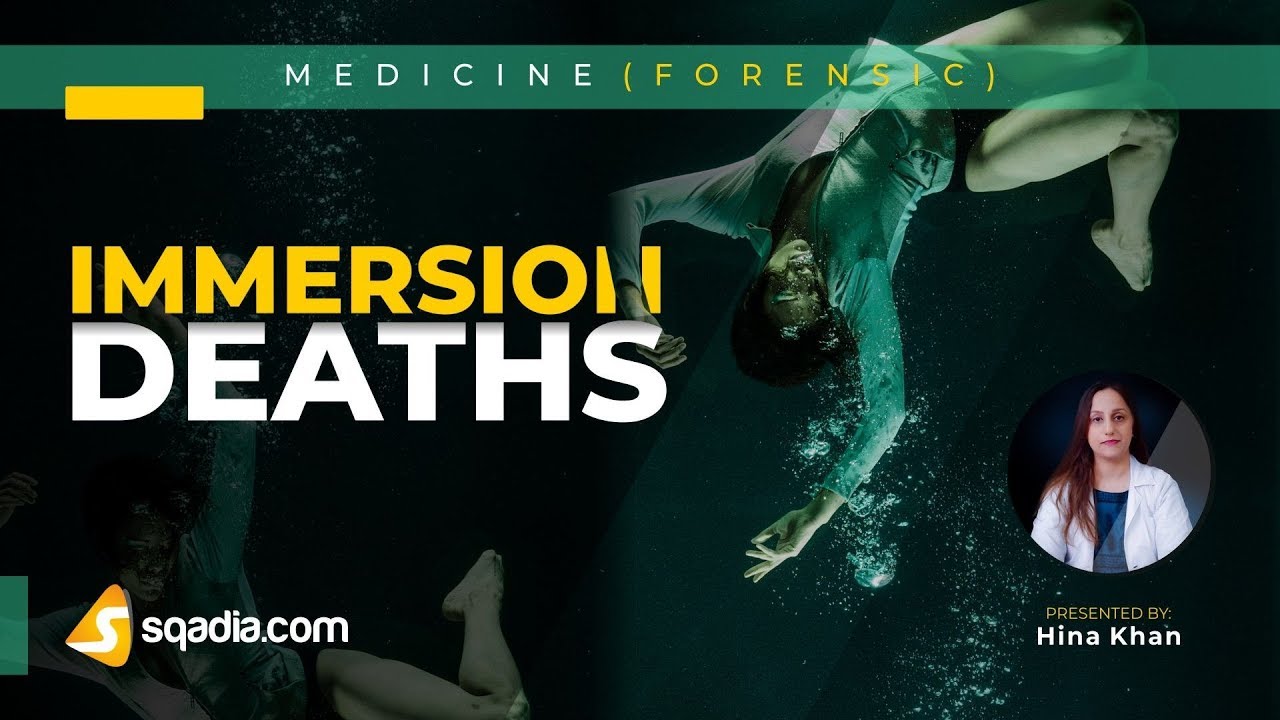 Forensic Science Lecture | Immersion Deaths | sqadia.com | Medical ...