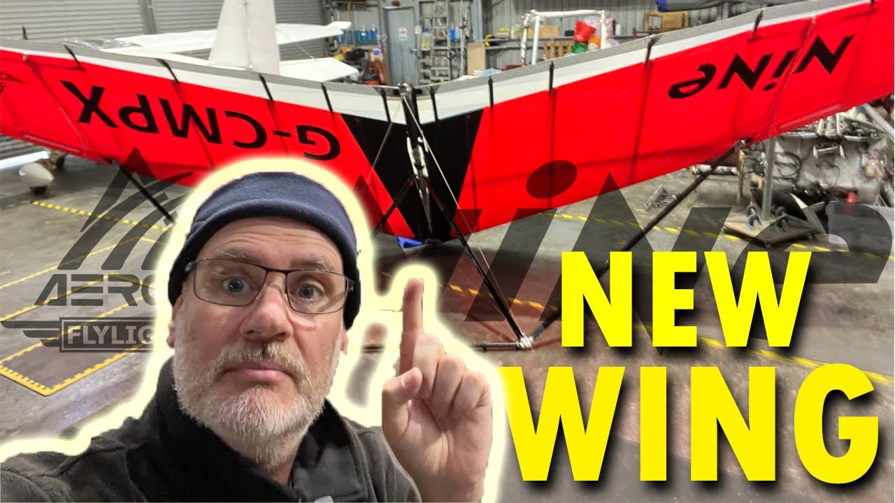 Collecting my new FlyLight Aeros Nine Wing - How to put it together ...
