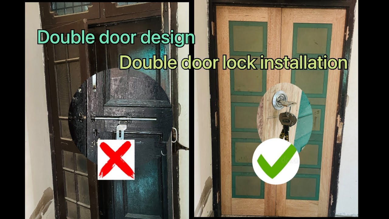 Wooden double door design for main gate|Modern wooden double door ...