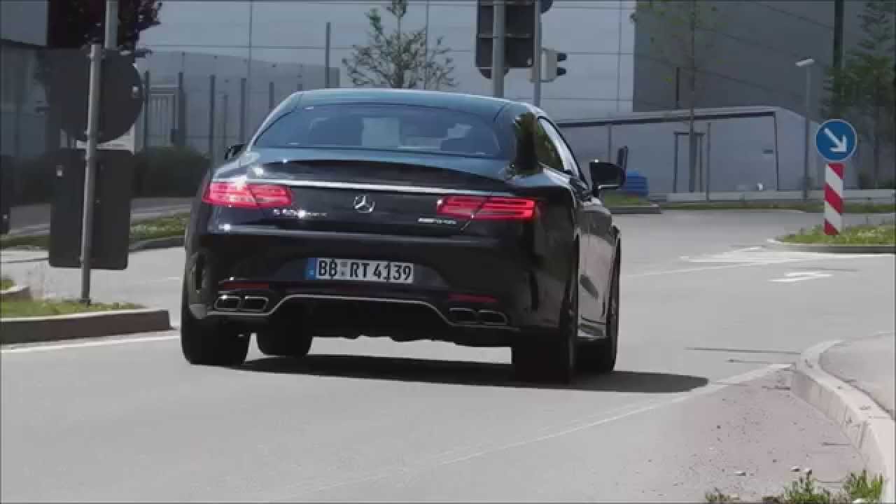 Mercedes-Benz S63 AMG Coupe (C217) - Stuttgart - YouTube