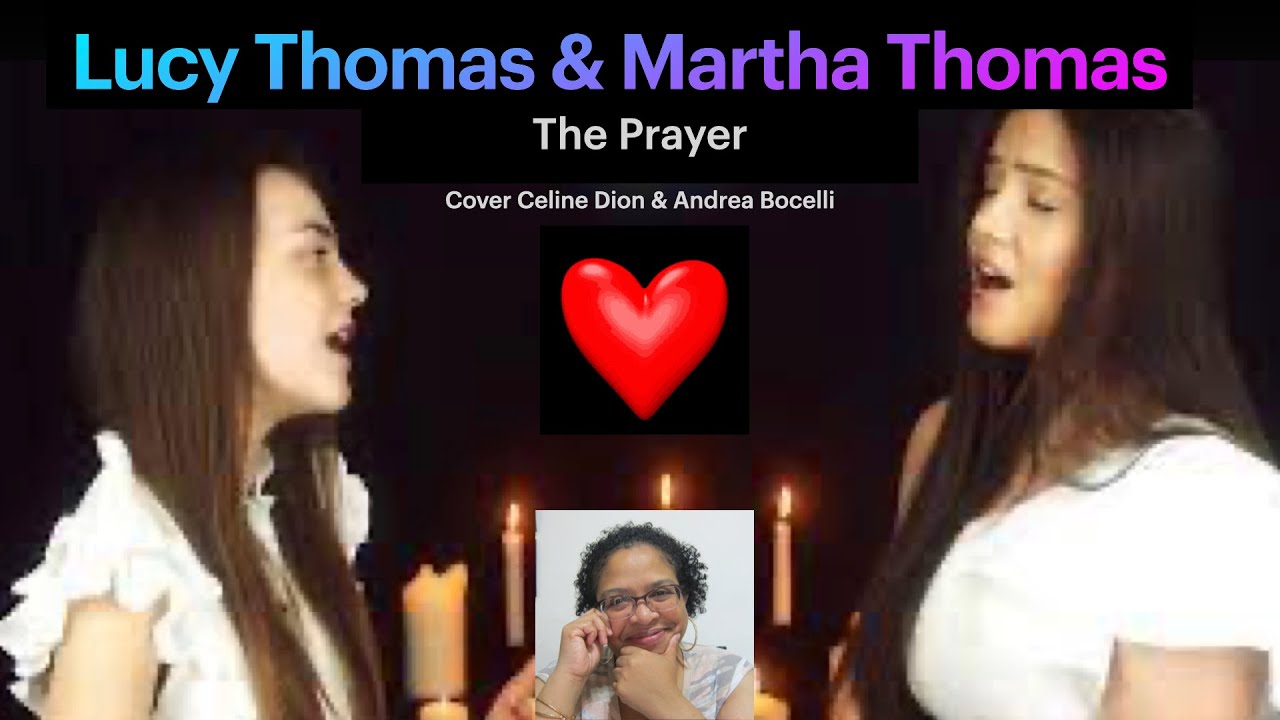 Lucy Thomas and Martha Thomas - "The Prayer" - Reaction (Celine Dion ...
