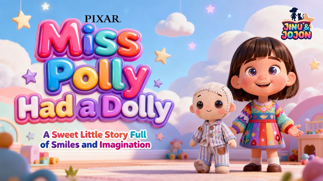 Miss Polly Had a Dolly – Fun Playtime Song for Happy Kids | Nursery ...