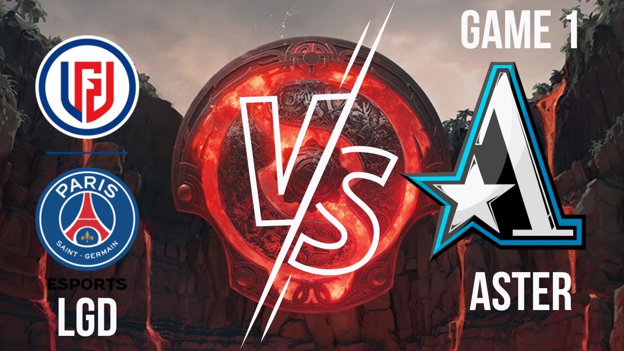 team aster vs psg lgd game 1 | bo3 | lower bracket the international ...