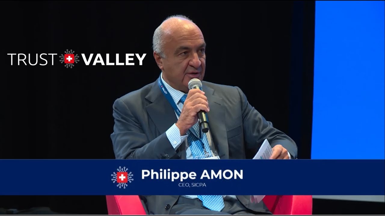 TrustValley Launch_ M.Amon - SICPA - YouTube