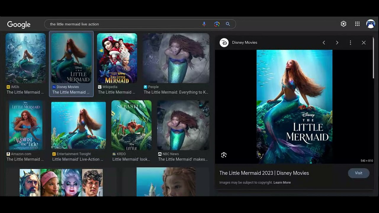 the little mermaid live action movie review - YouTube
