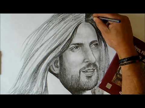 Kazım Koyuncu - Karakalem Portre Çizim