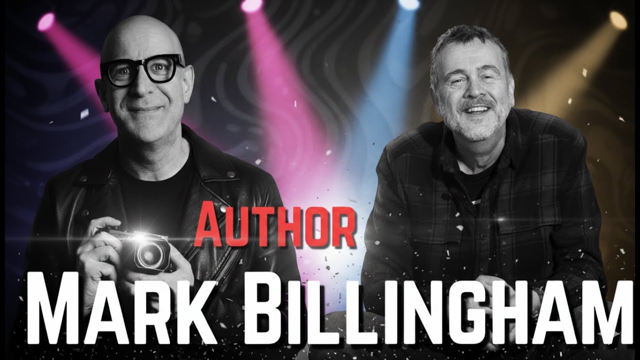 Mark Billingham interview, comedy, crime writing, and poker - YouTube