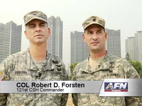 AFN Yongsan - AFN Korea Update - 121 CSH CoC and CoR - YouTube