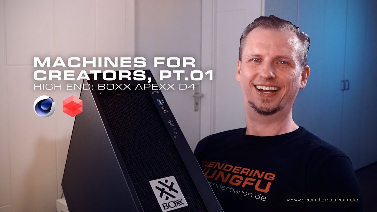 Machines for Creators - Pt.01: BOXX APEXX D4 - YouTube