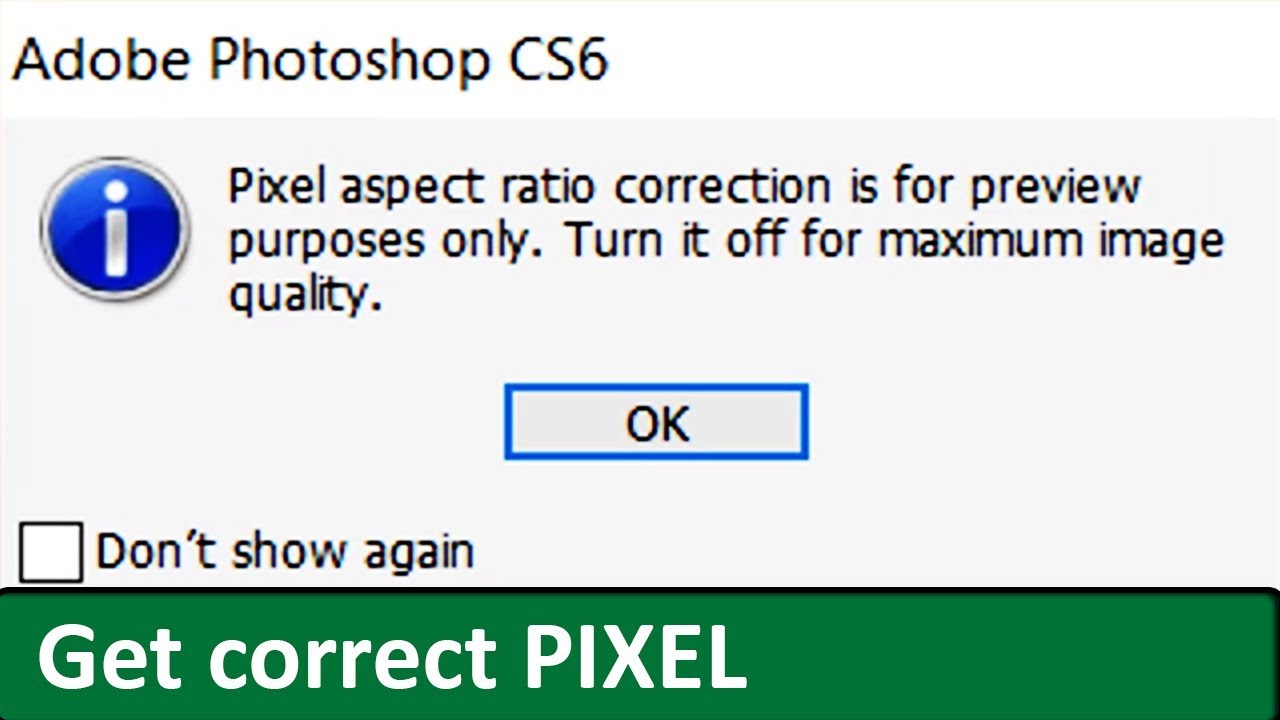 Pixel Aspect Ratio Correction Is For Preview Purposes Only Adobe Photoshop YouTube pixel-aspect-ratio-correction-is-for-preview-purposes-only-adobe-photoshop-youtube