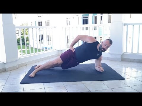 Side Plank Technique (McGill Big 3): Core Stability/Core Endurance Training for Lower Back Pain ...