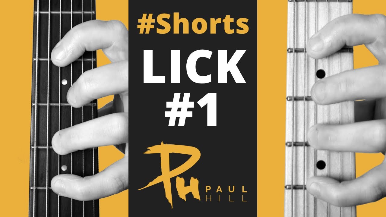 1. Country Guitar Licks Tutorial - Guitar tab available. #Shorts - YouTube