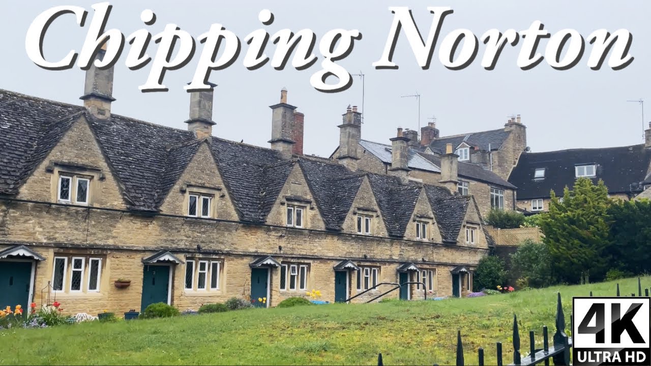 A damp spring morning in Chipping Norton | English Cotswolds town 4K walk - YouTube