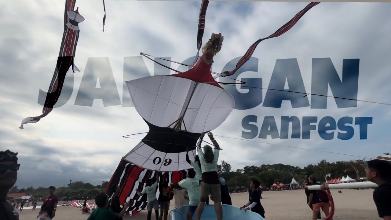 RARE ANGGON SANFEST KITE FESTIVAL - YouTube