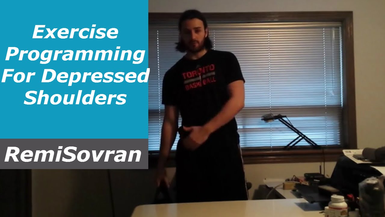 Exercise Programming for Depressed Shoulders - YouTube