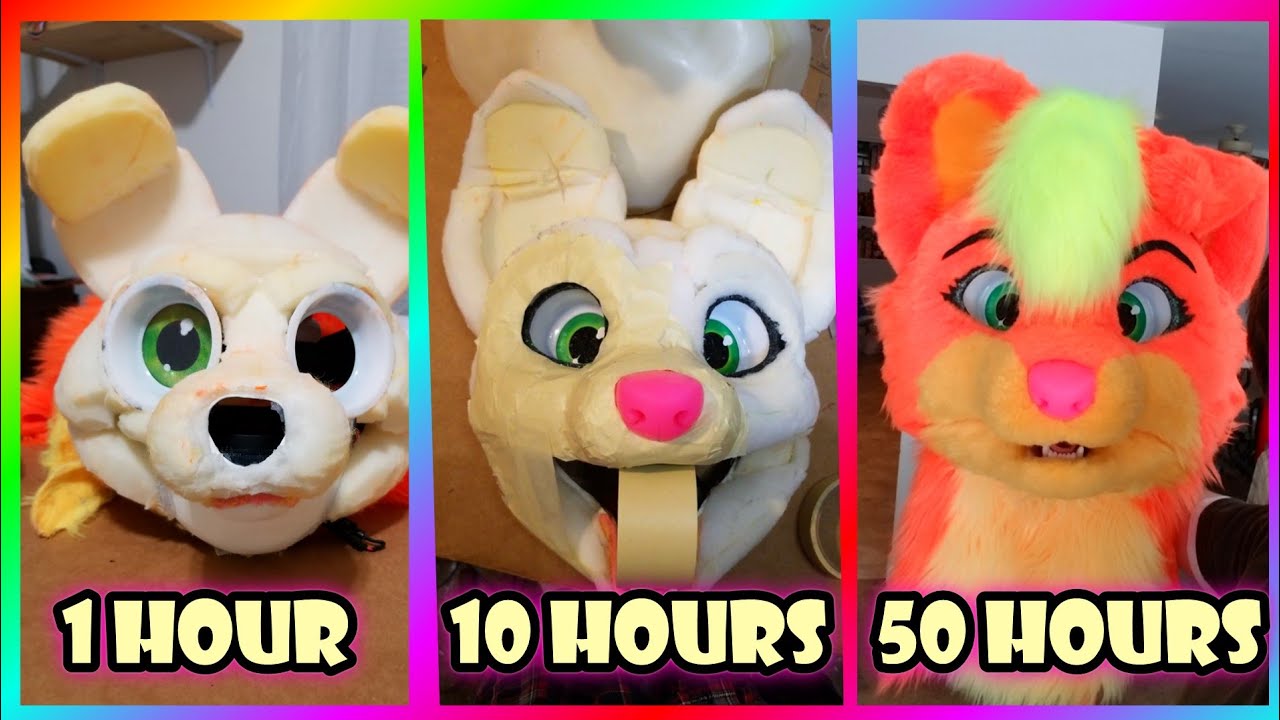 I Rebuilt A Damaged Fursuit From Scratch, Like New Again | It Wasn't ...