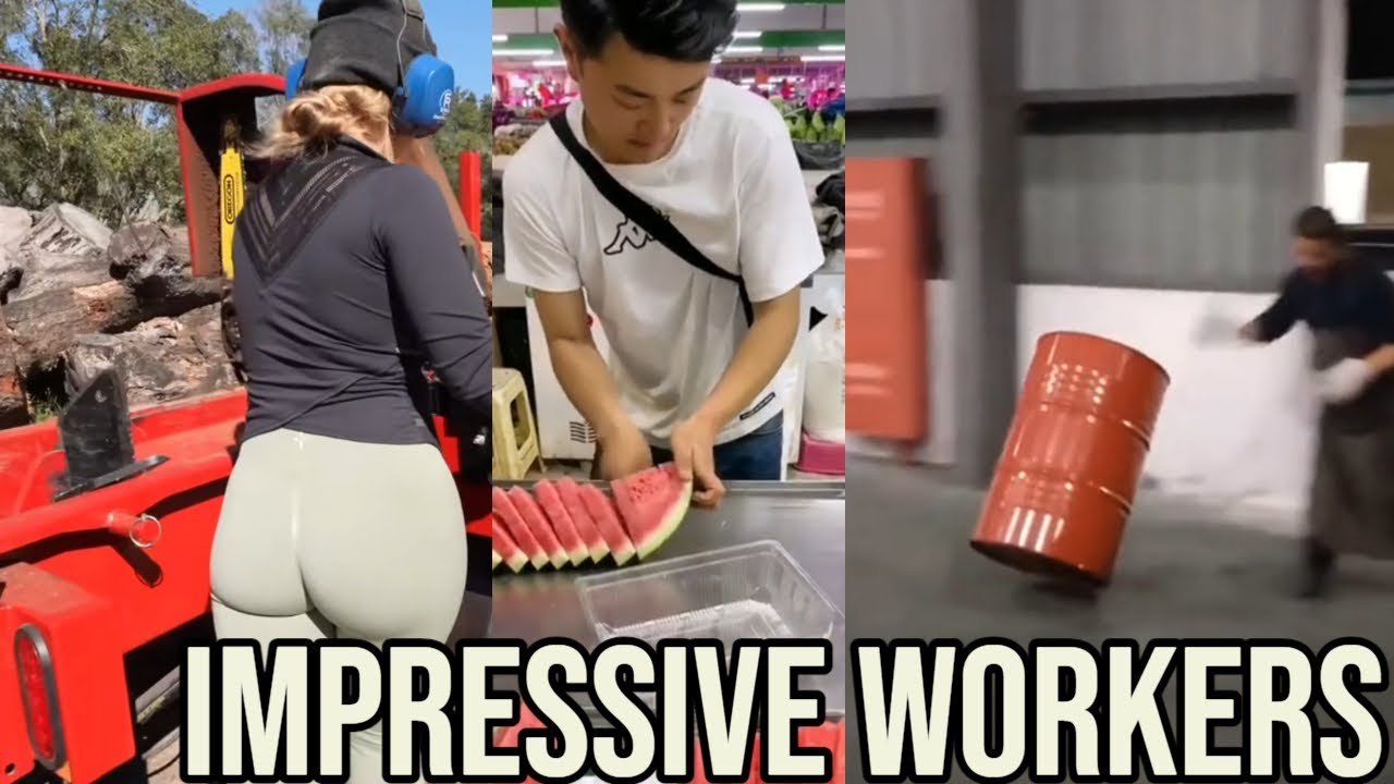 Impressive and Fast Workers - YouTube
