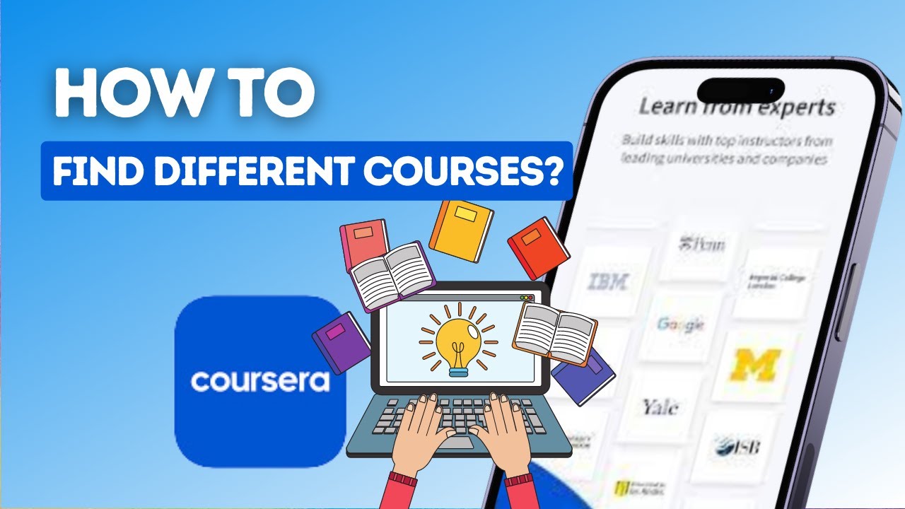 How to find different courses in Coursera? - YouTube