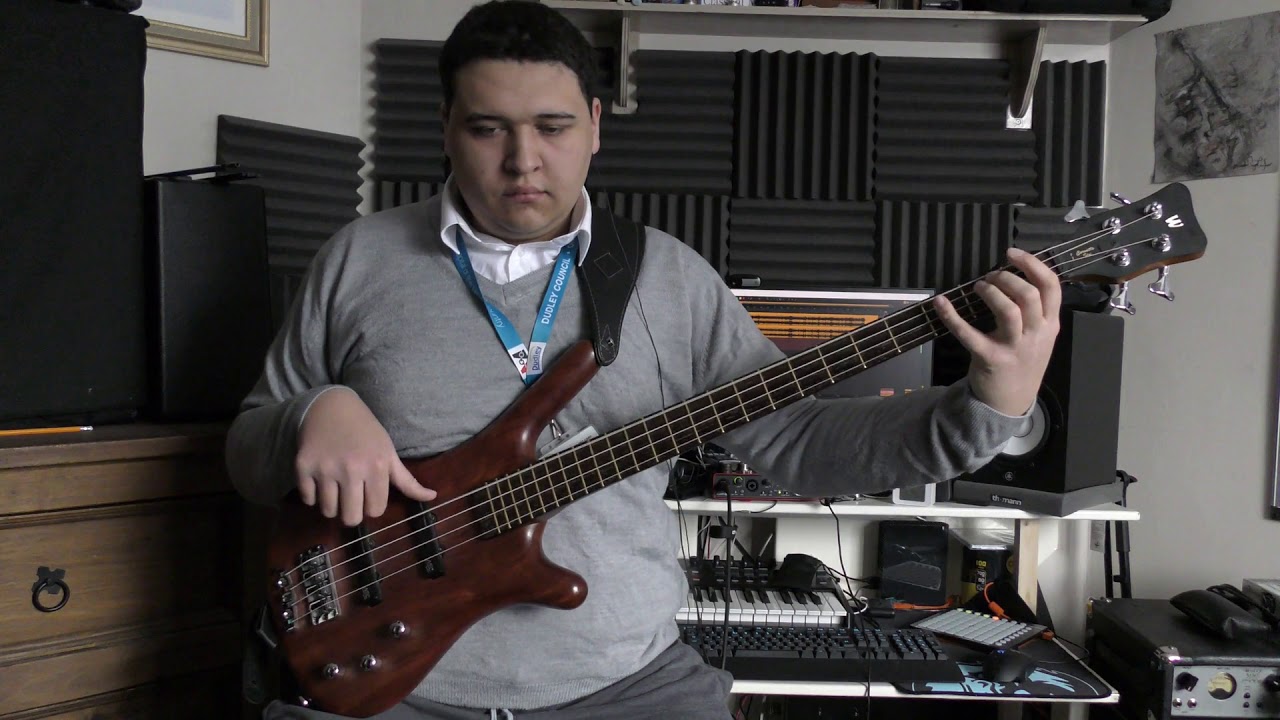 Money for nothing Grade 3 bass - YouTube