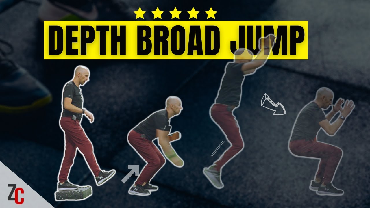 Depth Broad Jump - YouTube