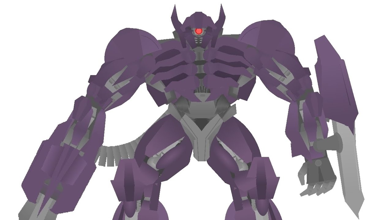 DOTM SHOCKWAVE WIP - TRANSFORMERS DOTM ANIMATION - YouTube