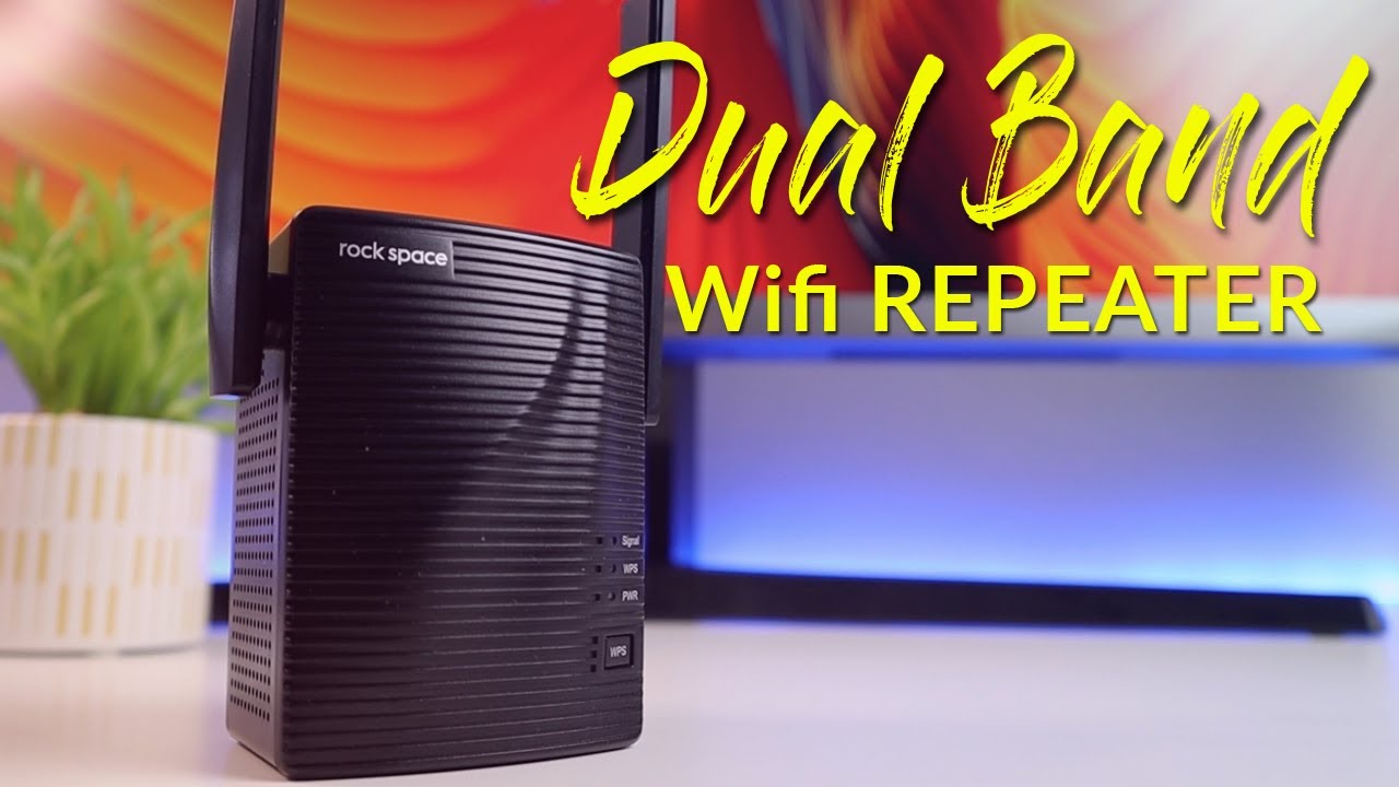 Dual Band WiFI Repeater - [Rock Space] - YouTube