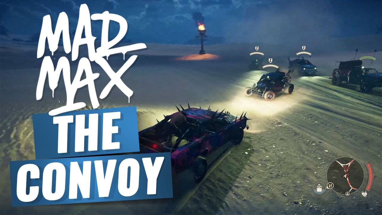 Mad Max The Convoy Car Chase (Mad Max Game Ripper Body Car Combat ...