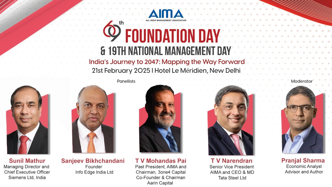 India’s Journey to 2047: Mapping the Way Forward | Panel Discussion ...