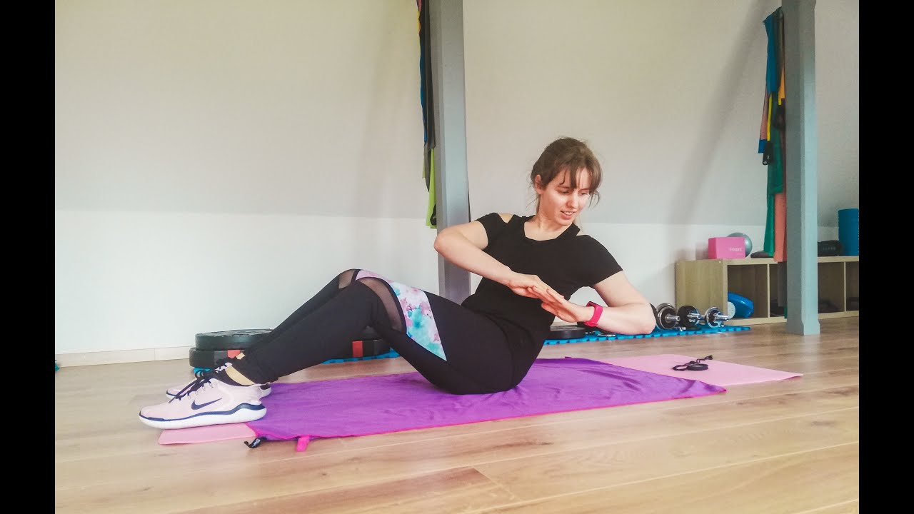 Bauch-Workout - intensives Bauchmuskeltraining - YouTube