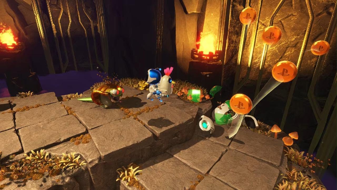 ASTRO BOT snake boss - YouTube