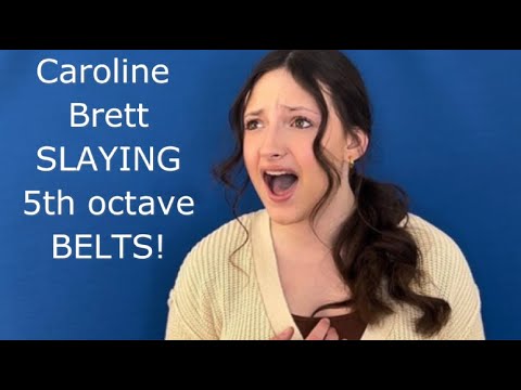 Caroline Brett SLAYING Belts in the 5th Octave! - YouTube