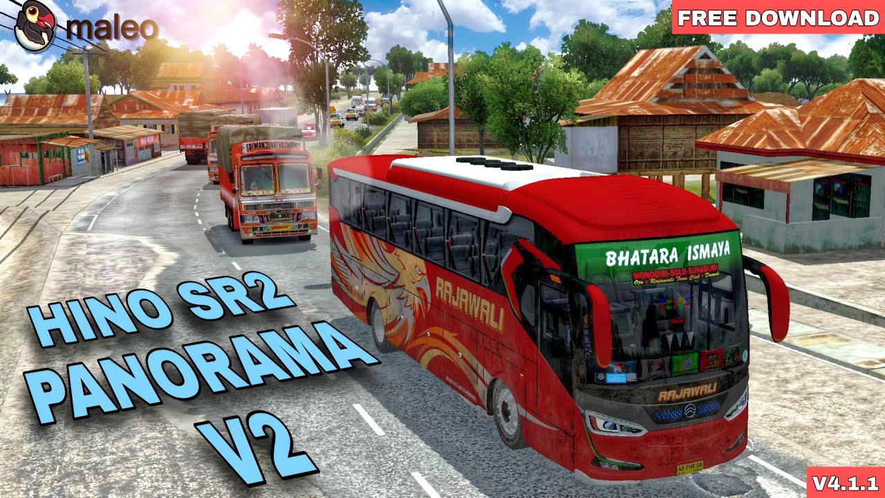 INTRODUCING THE ULTIMATE SR2 PANORAMA BUS MOD FOR BUSSID [REVIEW] # ...