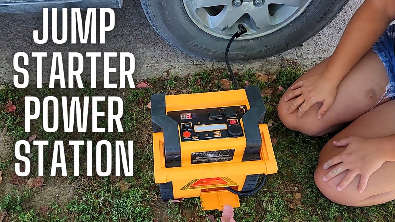 Solar Powered Air Compressor Power Station Review - YouTube