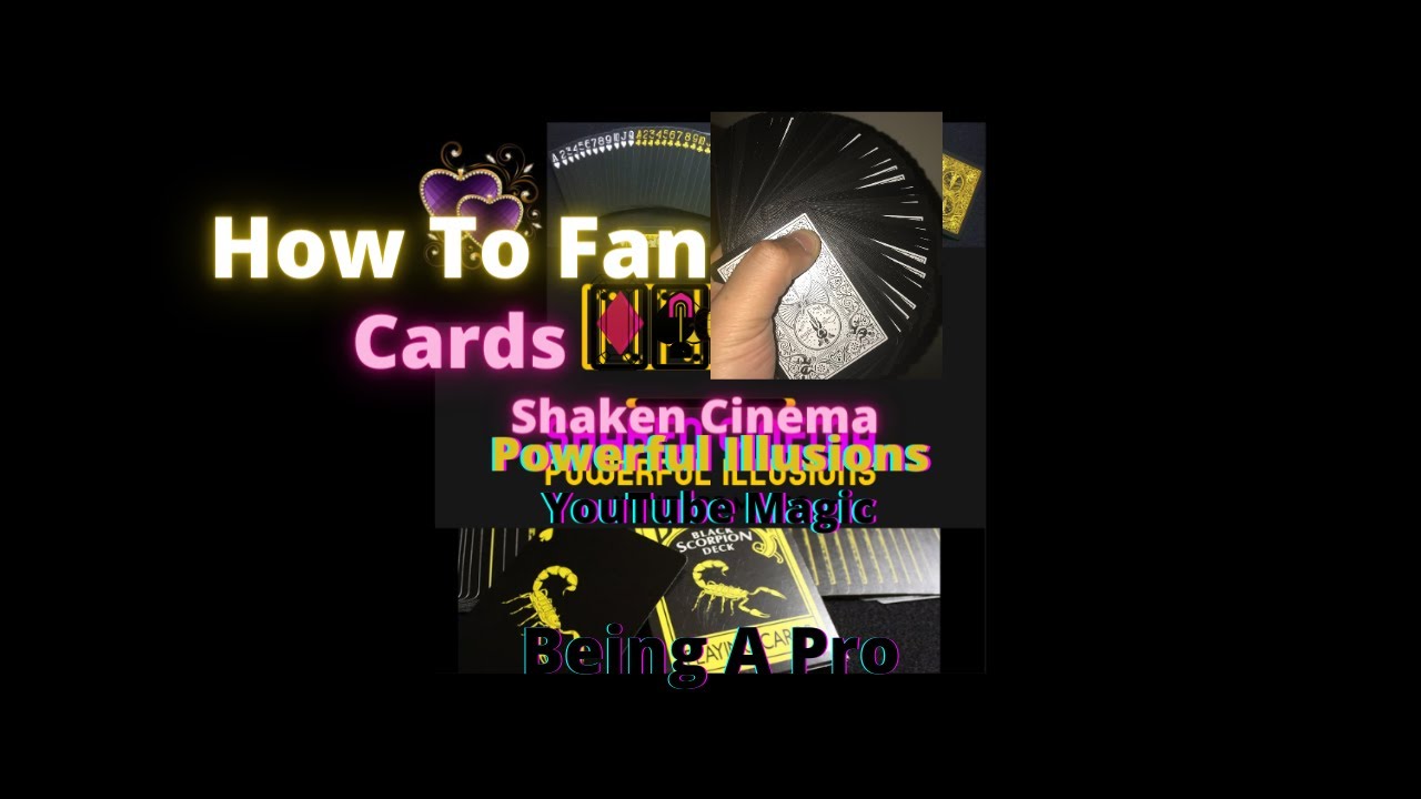 How to Fan Cards (Understanding the Basics) - YouTube