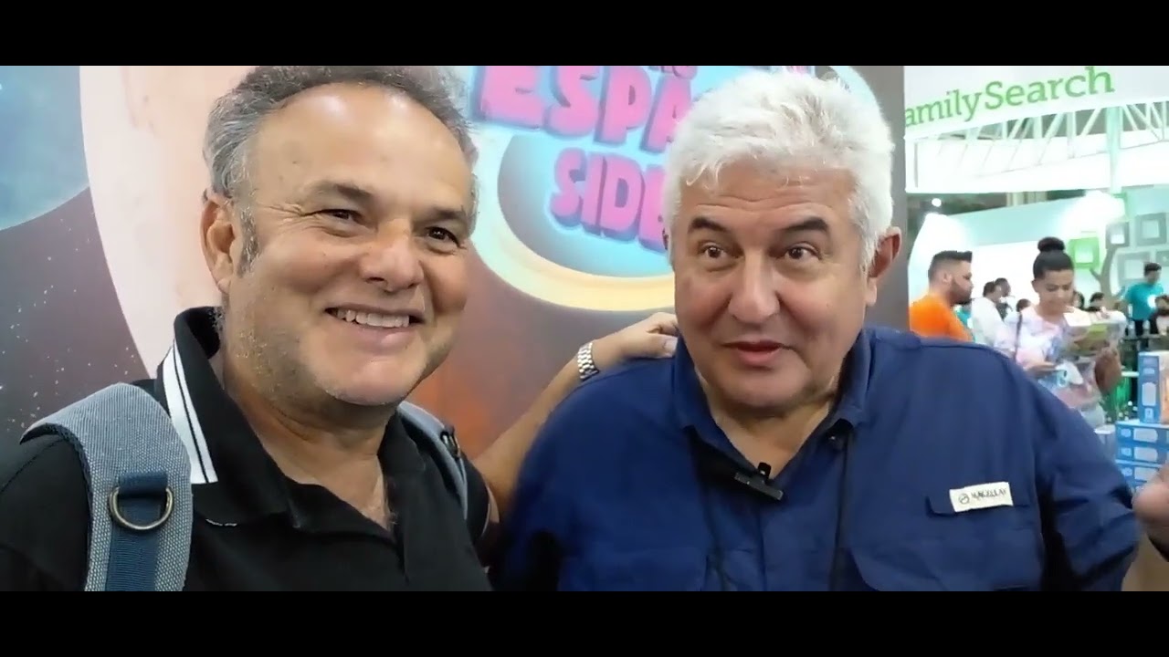 Astronauta: Marcos Pontes & Professor Mario Brito na 26 Bienal ...